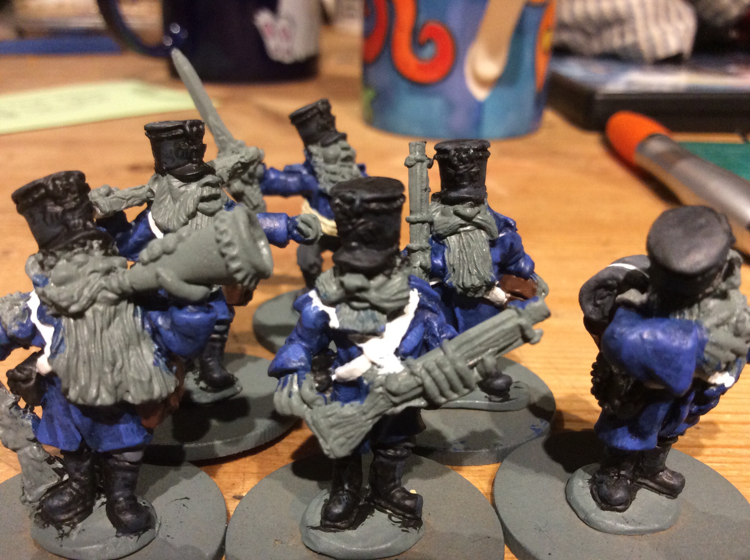 Krautian Dwarves and a Paint Jiggler – Bogenwald