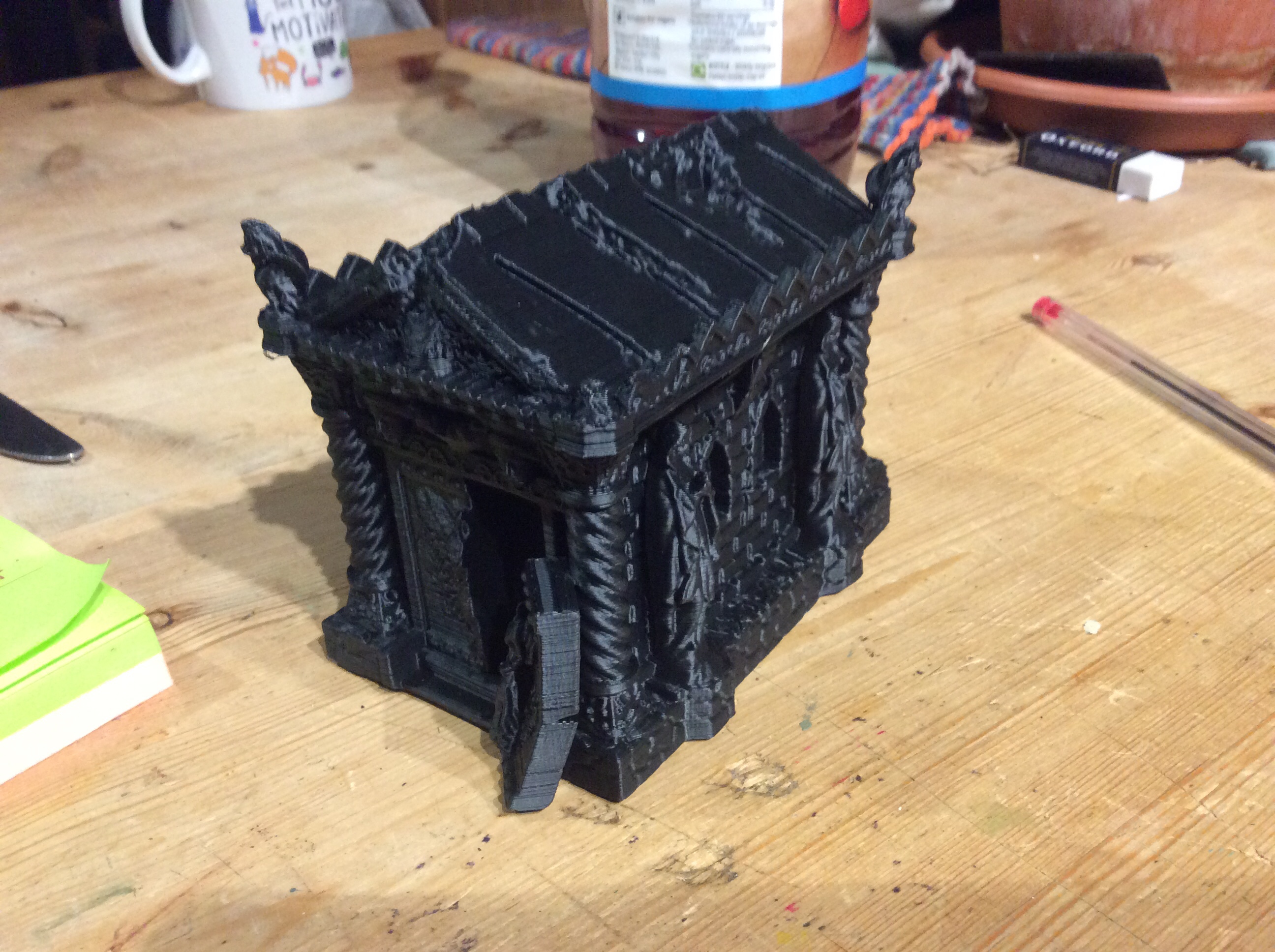 3D Printer Mausoleum Finished – Bogenwald