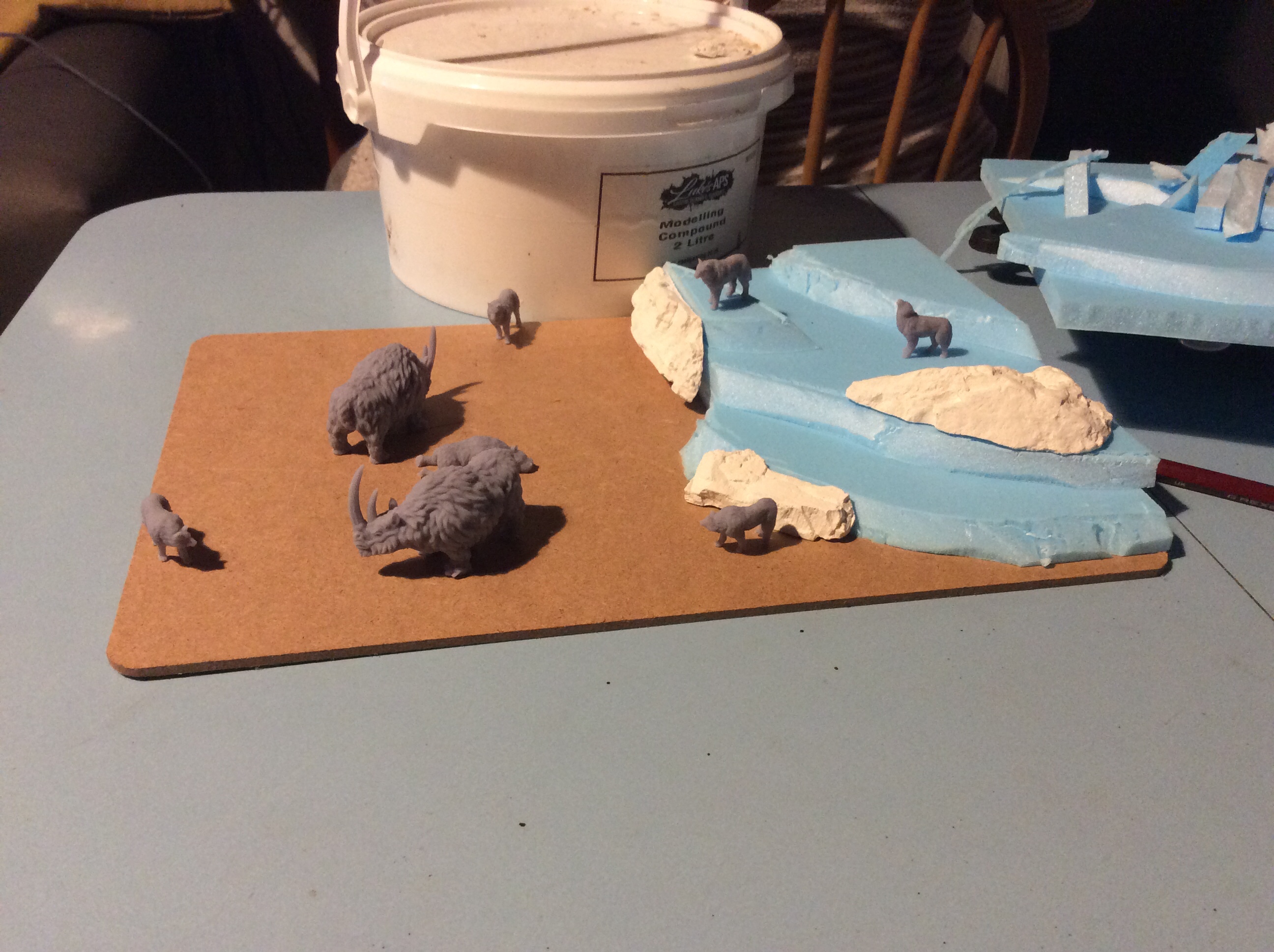 Diorama… Starting on the Groundwork – Bogenwald