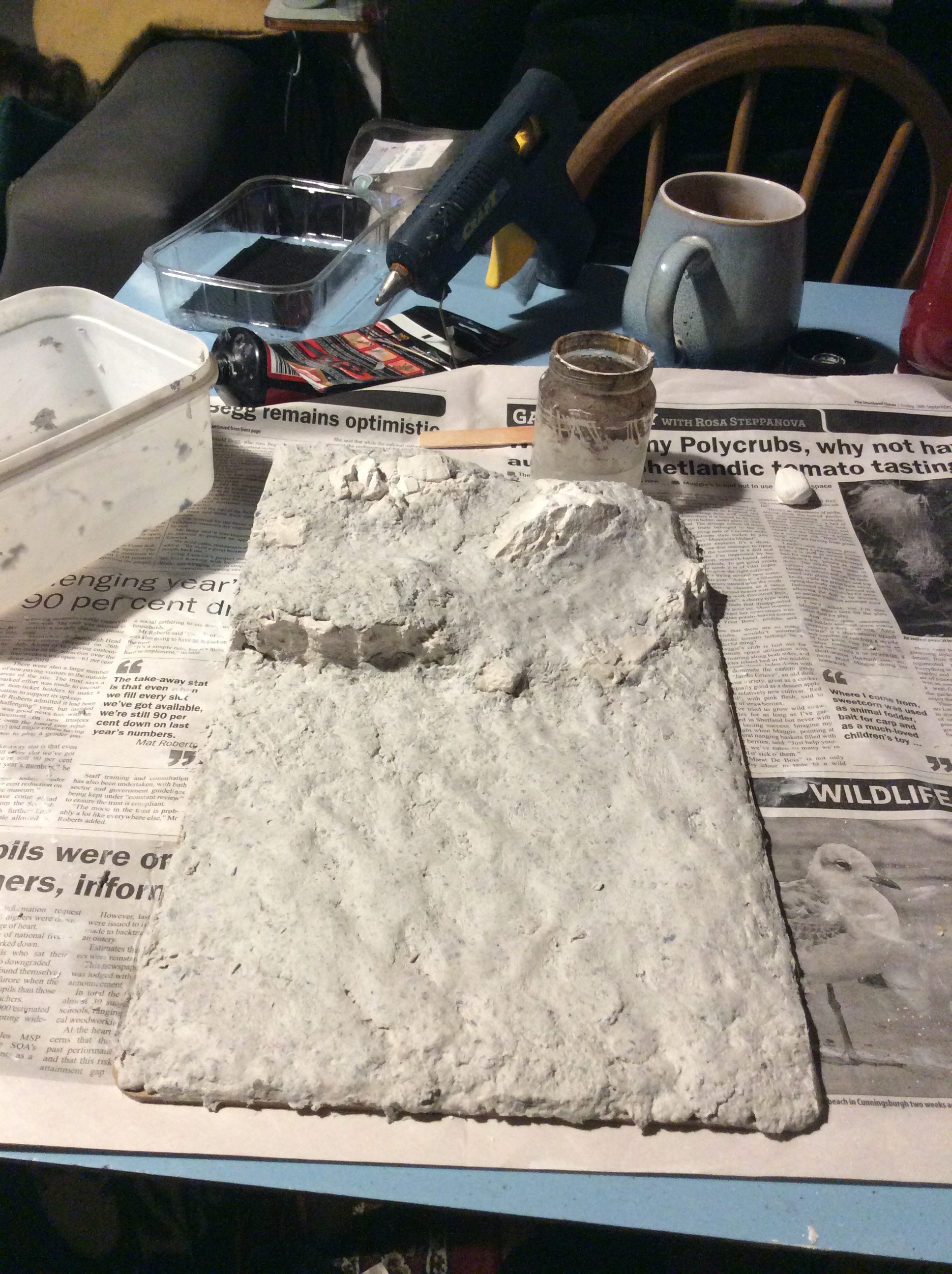 Diorama Groundwork II – Bogenwald