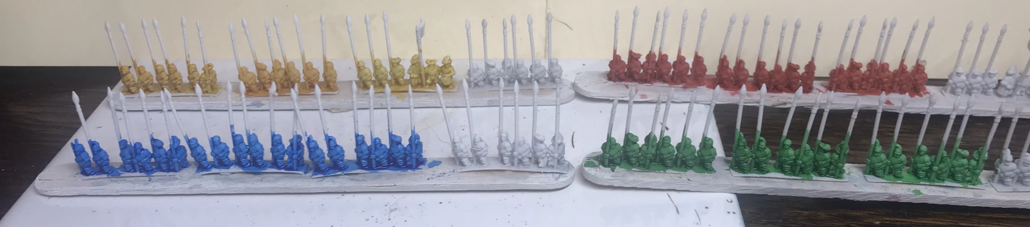 Comparing paints – Bogenwald