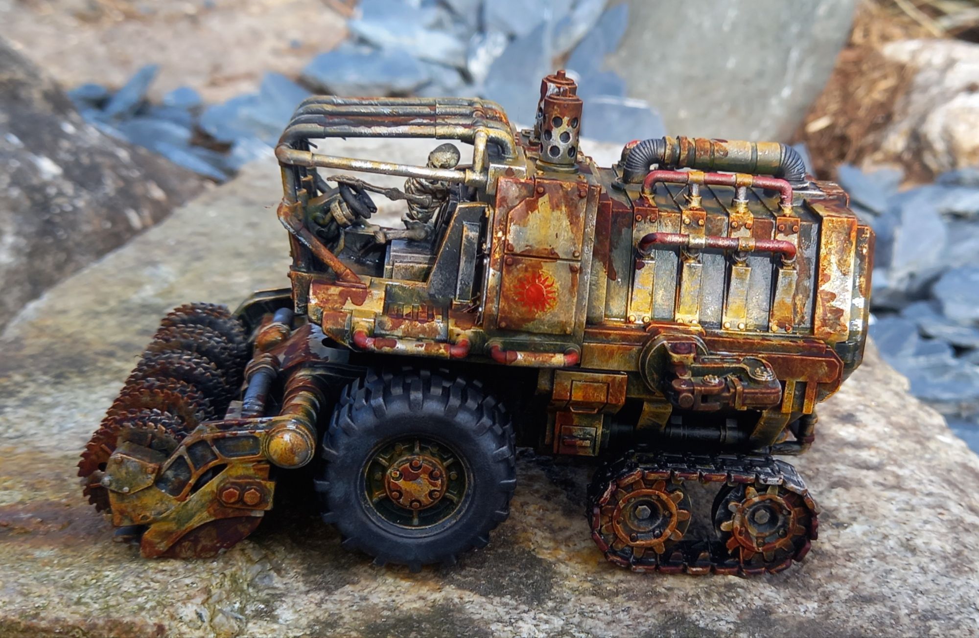 Combined Harvester Done – Bogenwald