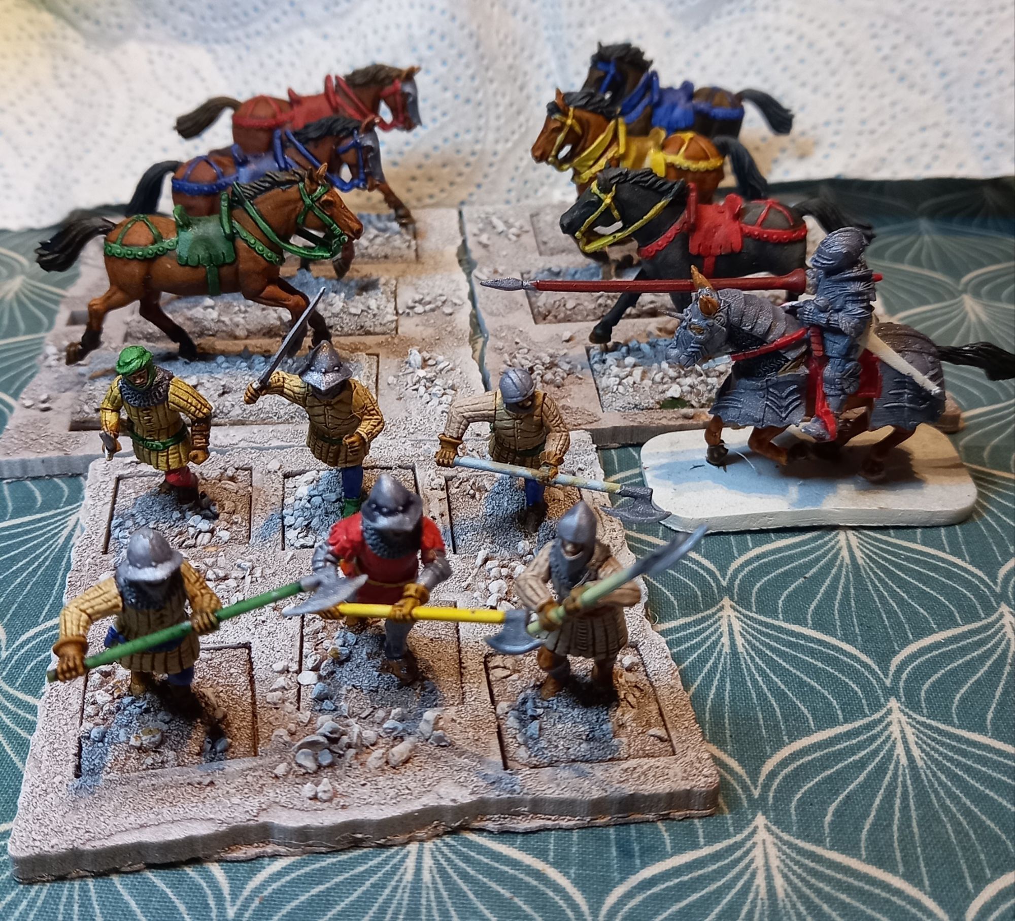 Panicked Painting Progress. – Bogenwald